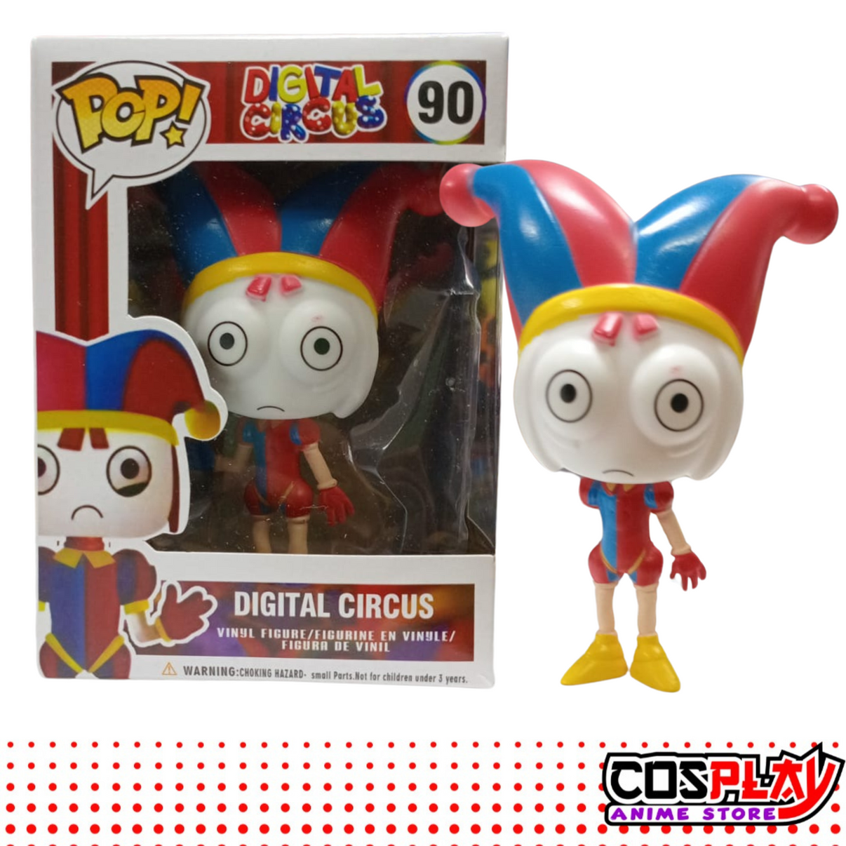 Funko Pop - Pomni - El Asombroso Circo Digital – Cosplay.uy